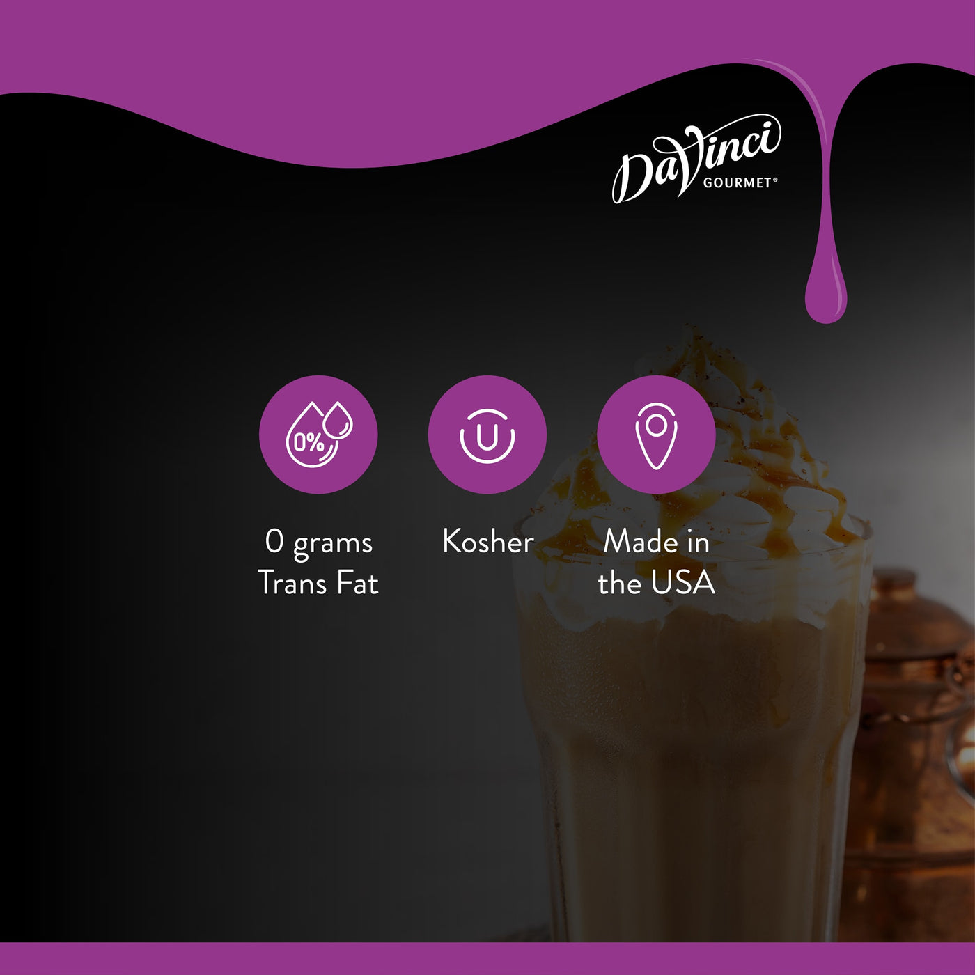 DaVinci Gourmet Mocha Freeze Blended Iced Coffee Mix