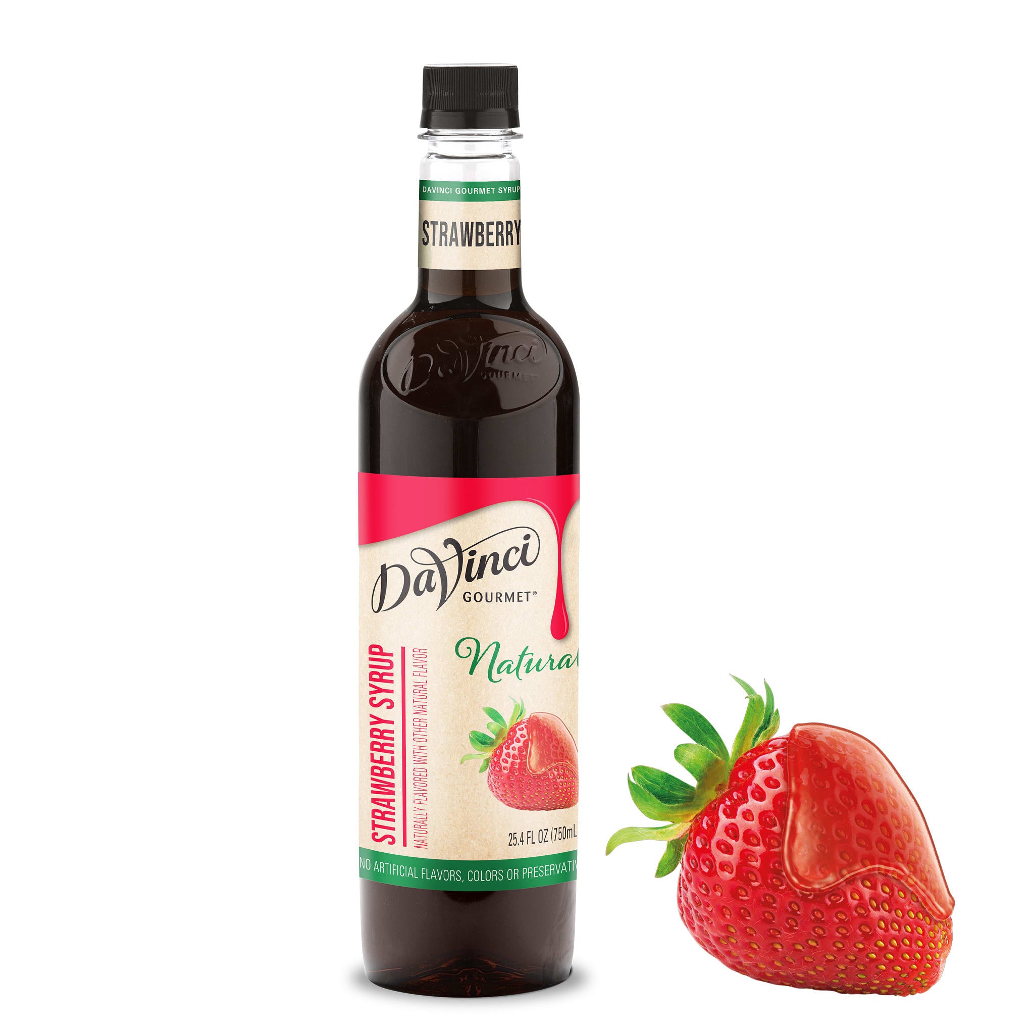 DaVinci Gourmet Naturals Strawberry Syrup