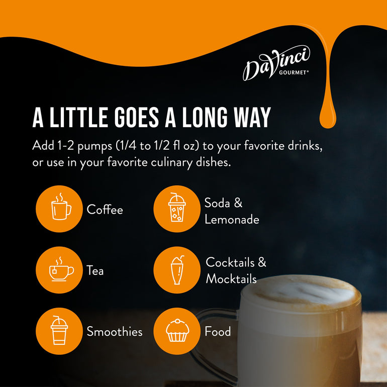 DaVinci Gourmet Classic Peach Syrup