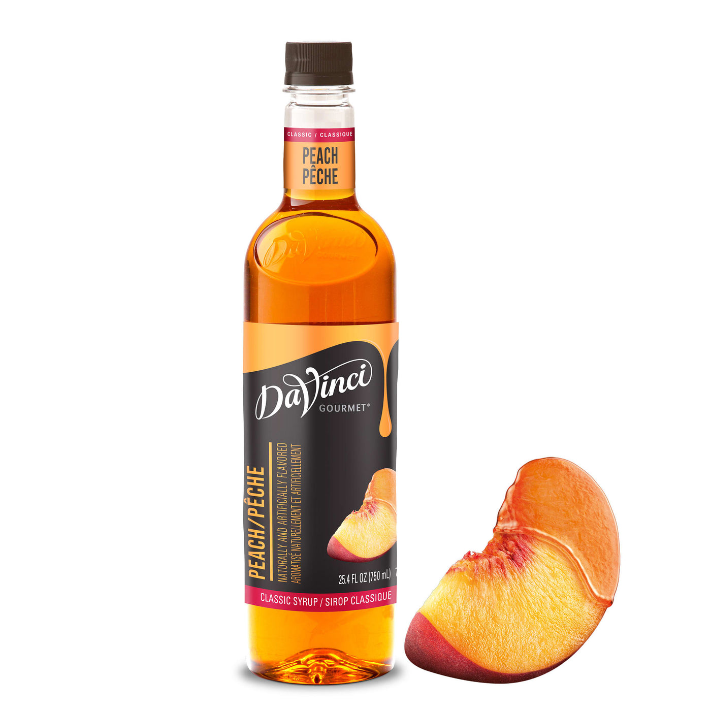 DaVinci Gourmet Classic Peach Syrup
